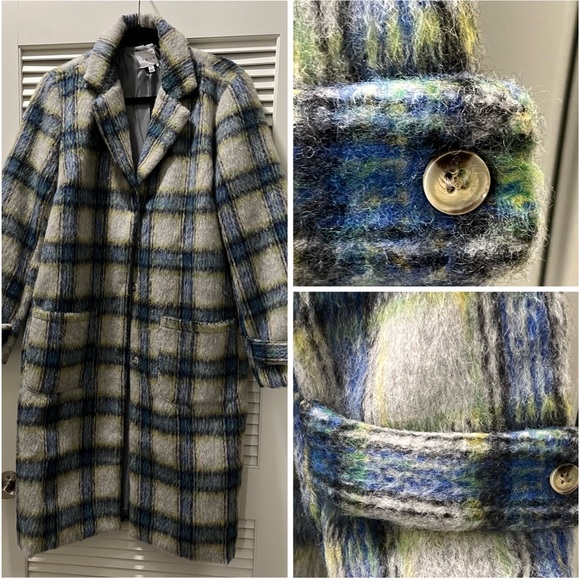 Cyrus | Jackets & Coats | Nwt Cyrus Wool Blend Plaid Coat | Poshmark